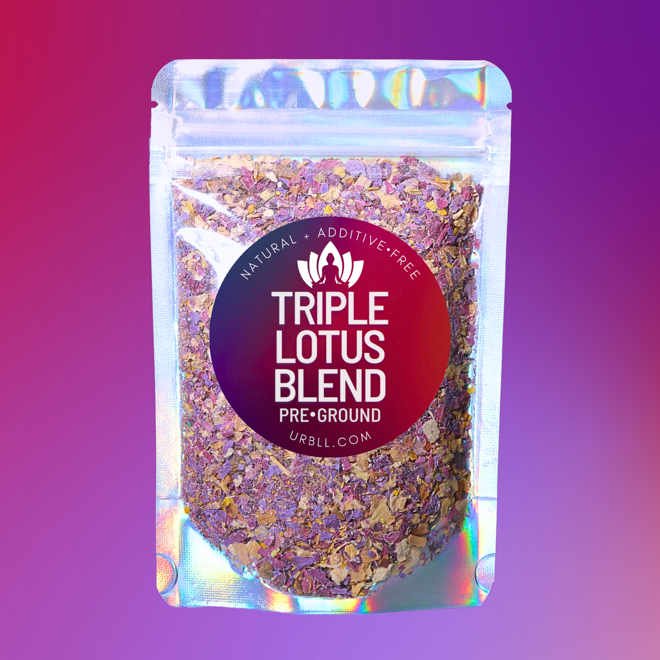 Triple Lotus Blend • Pre-Ground Petals – Urbll