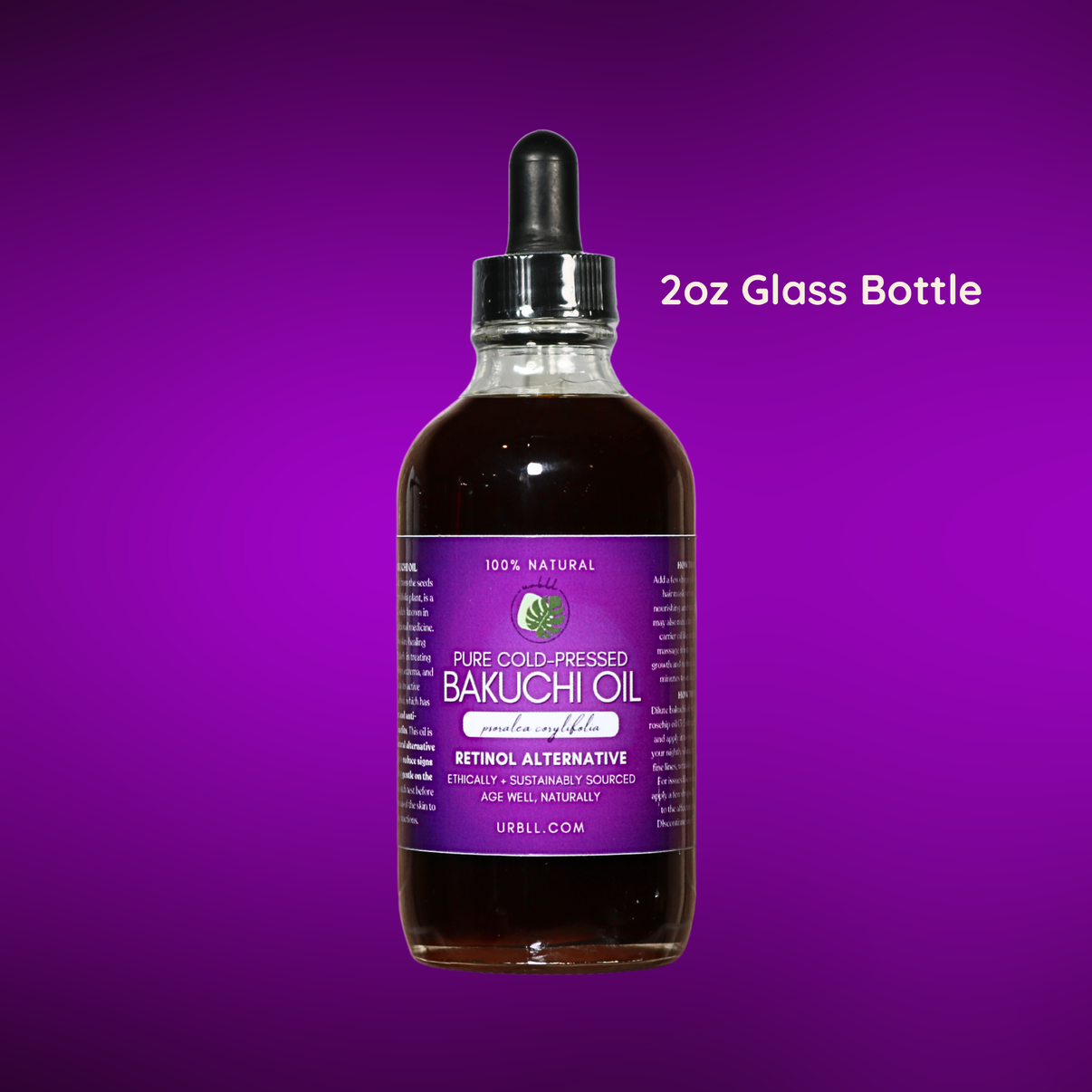 100% Pure Bakuchi (Babchi) Oil • Natural Retinol Alternative – Urbll